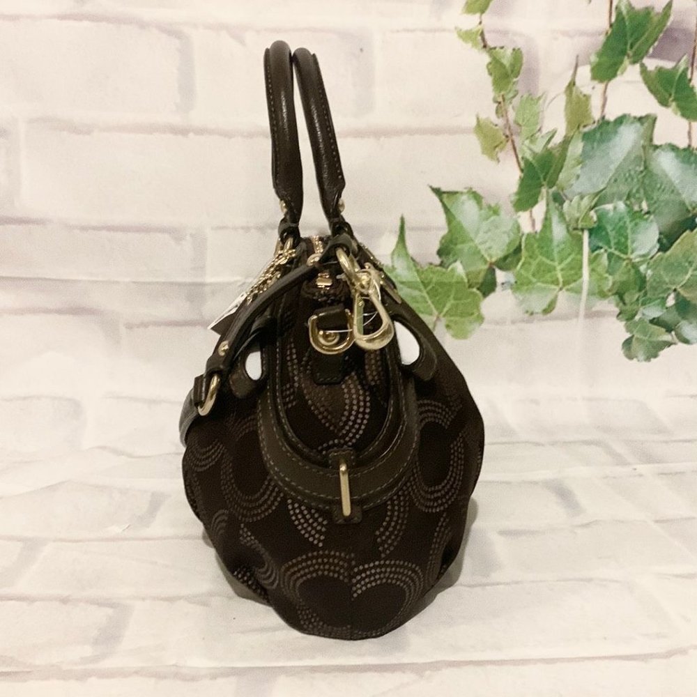 Coach 15935 Mahogany Madison Signature Logo Dot Op Ar… - Gem